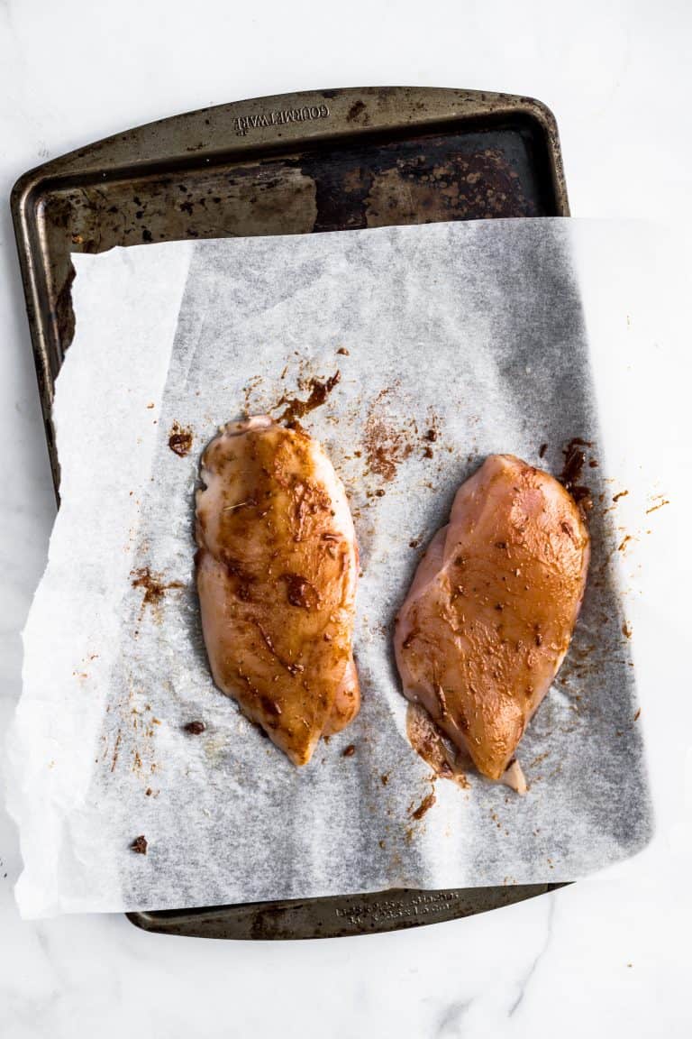 Oven Baked Chicken Breasts for Two - Every Little Crumb Every Little Crumb