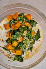 Pumpkin and Feta Quiche - Every Little Crumb