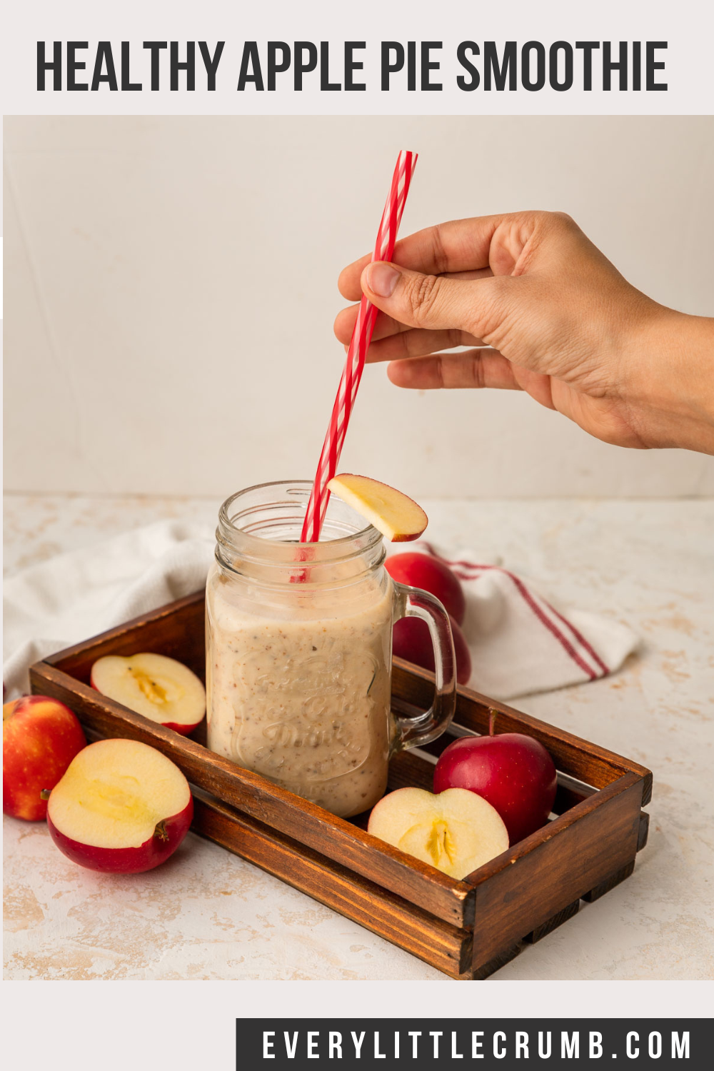 Apple Date Smoothie - Every Little Crumb