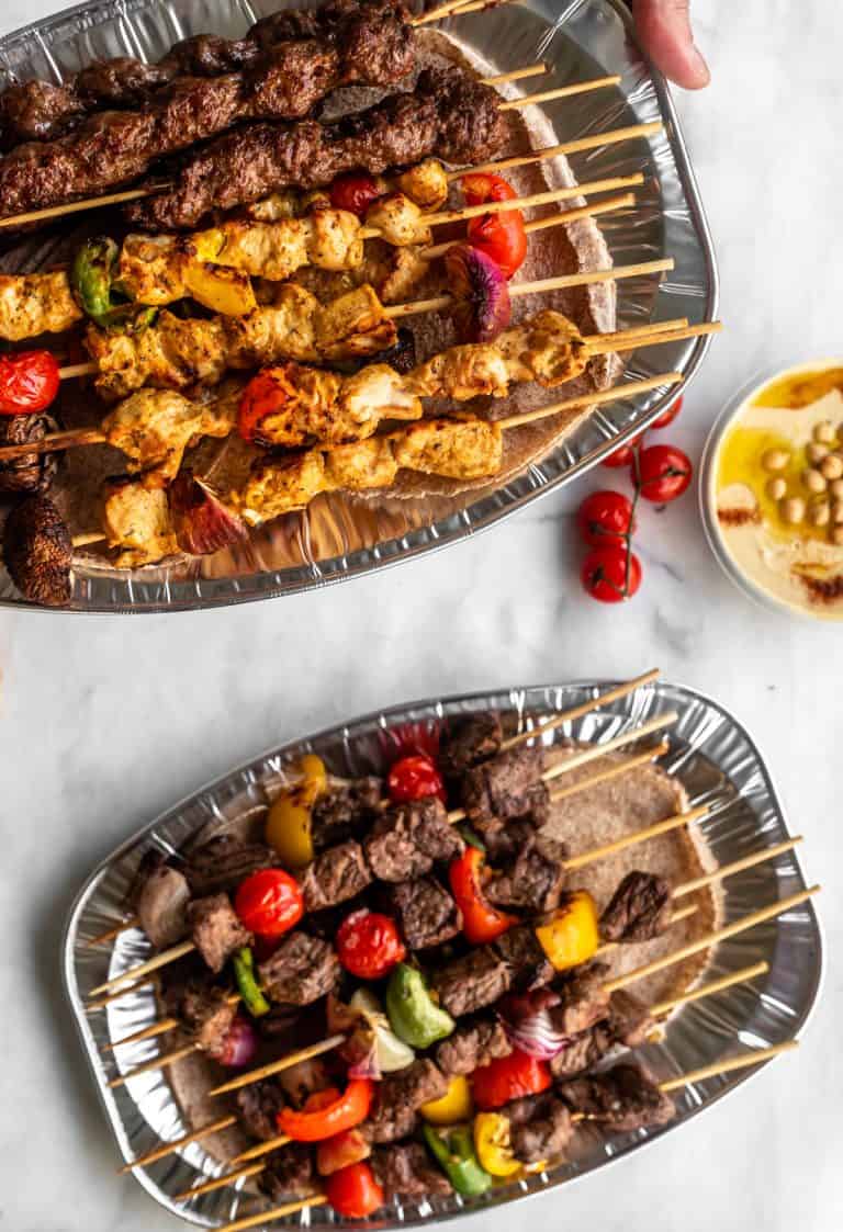 Arabic Grills - Every Little Crumb chicken and lamb skewers- Every ...