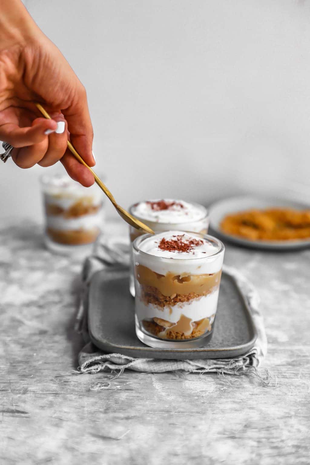 Banoffee Cups - Every Little Crumb easiest and best banoffee- Every ...