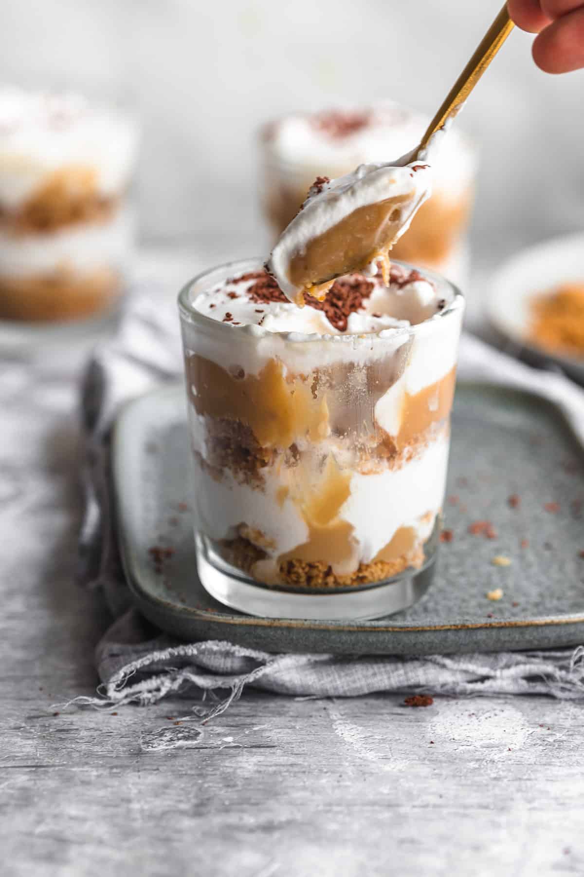 Banoffee Cups - Every Little Crumb easiest and best banoffee- Every ...
