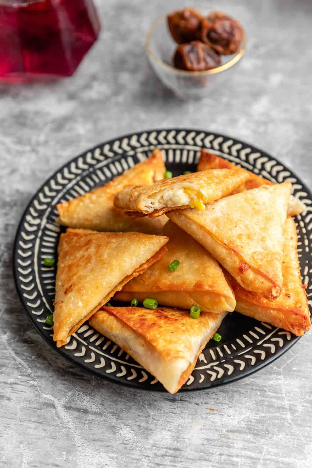 Cheese Samosa - Samboosak - Every Little Crumb The best samboosak ...
