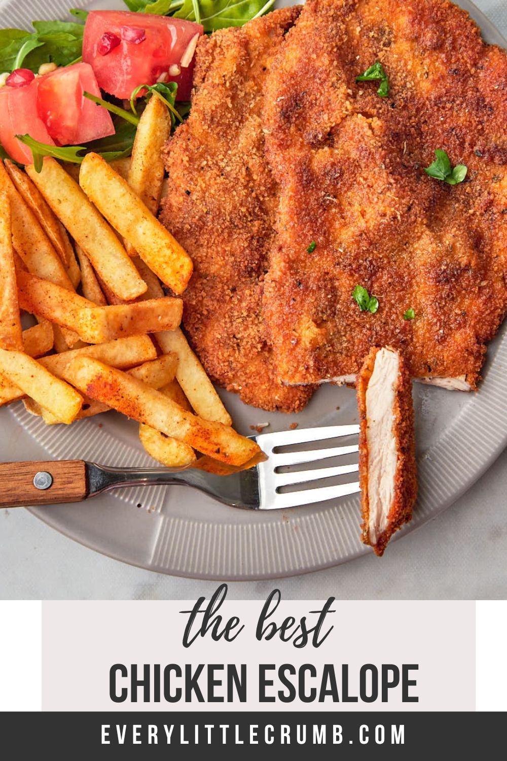 Chicken Escalope - Every Little Crumb