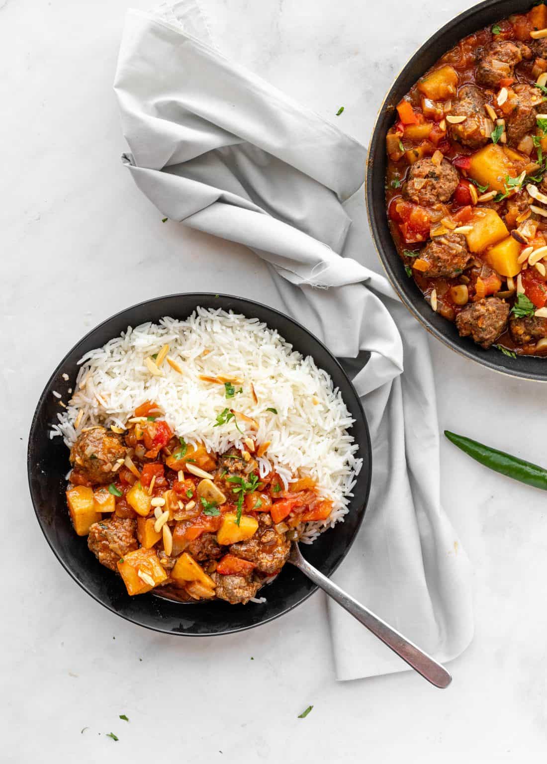 Dawood Basha - Every Little Crumb Lebanese meatball stew- Every Little ...