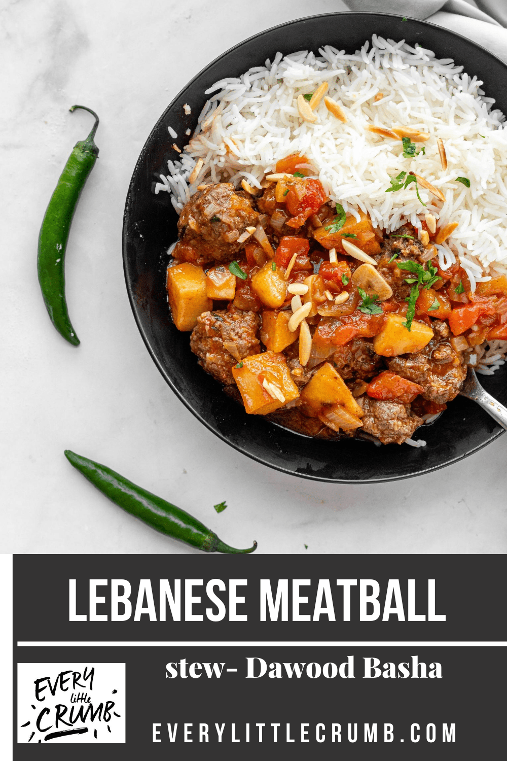 Dawood Basha - Every Little Crumb Lebanese meatball stew- Every Little ...