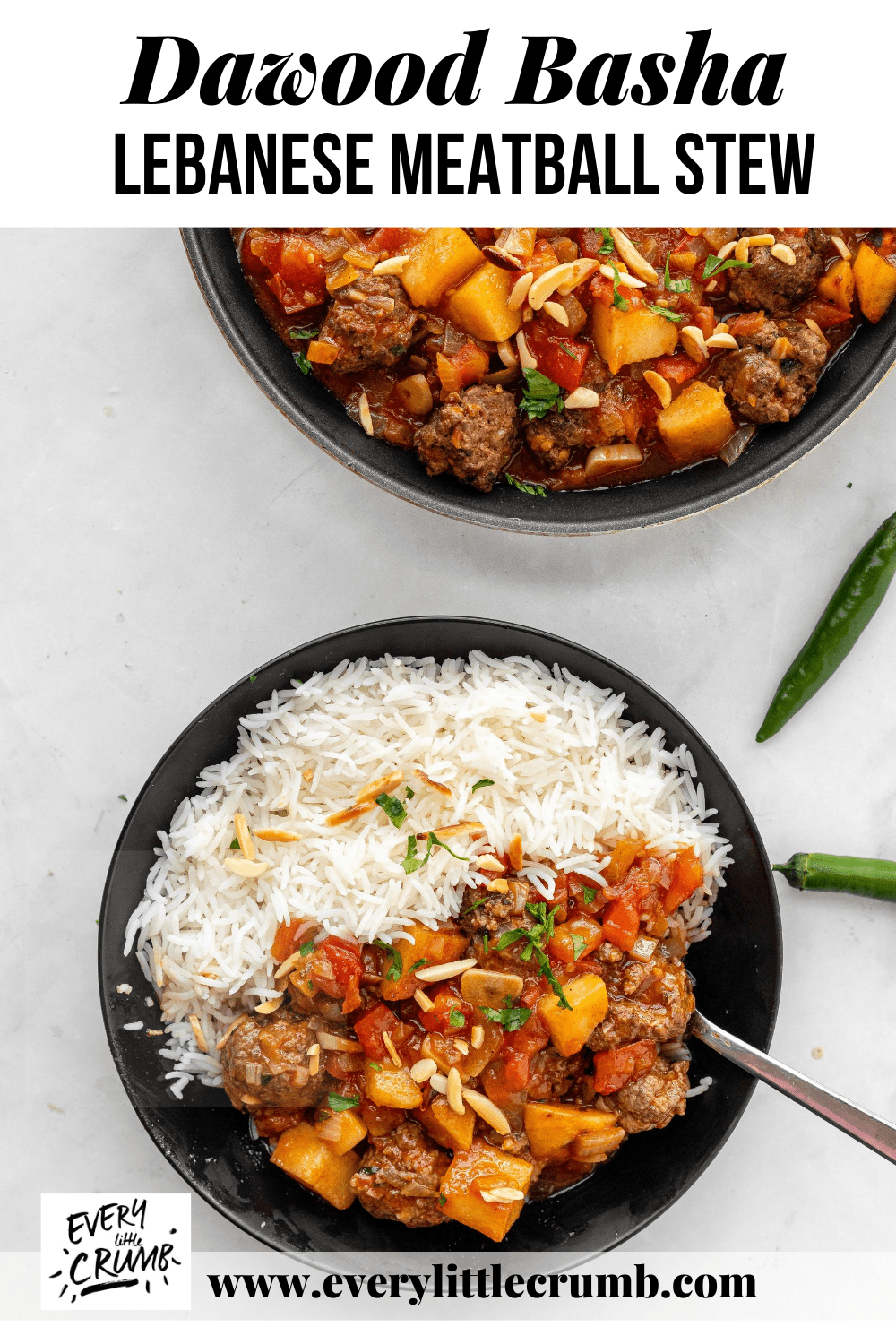 Dawood Basha - Every Little Crumb Lebanese meatball stew- Every Little ...