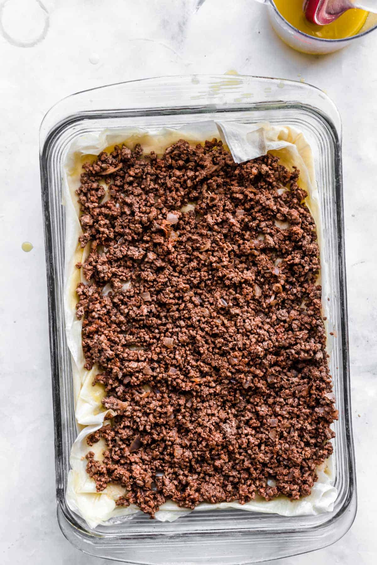 Egyptian Goulash - Every Little Crumb Phyllo Meat Pie- Every Little Crumb