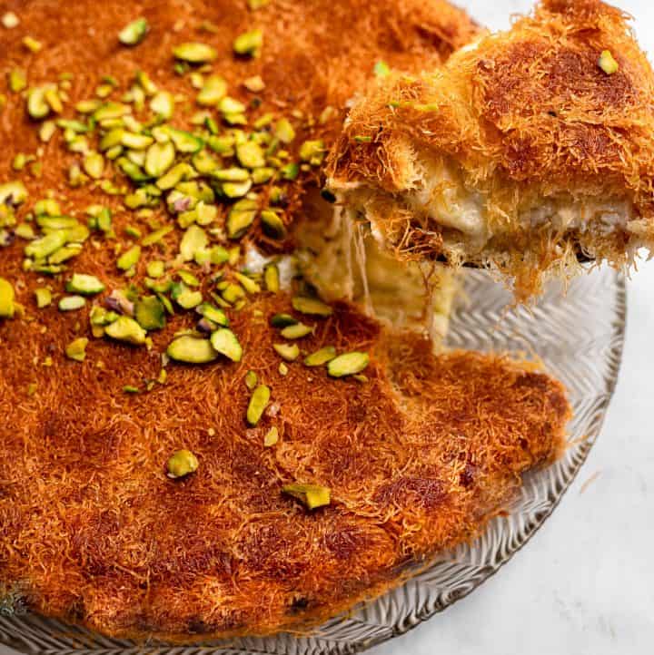 Kunafa - Kunafa- au fromage mozzarella Every Little Crumb | Info Cafe