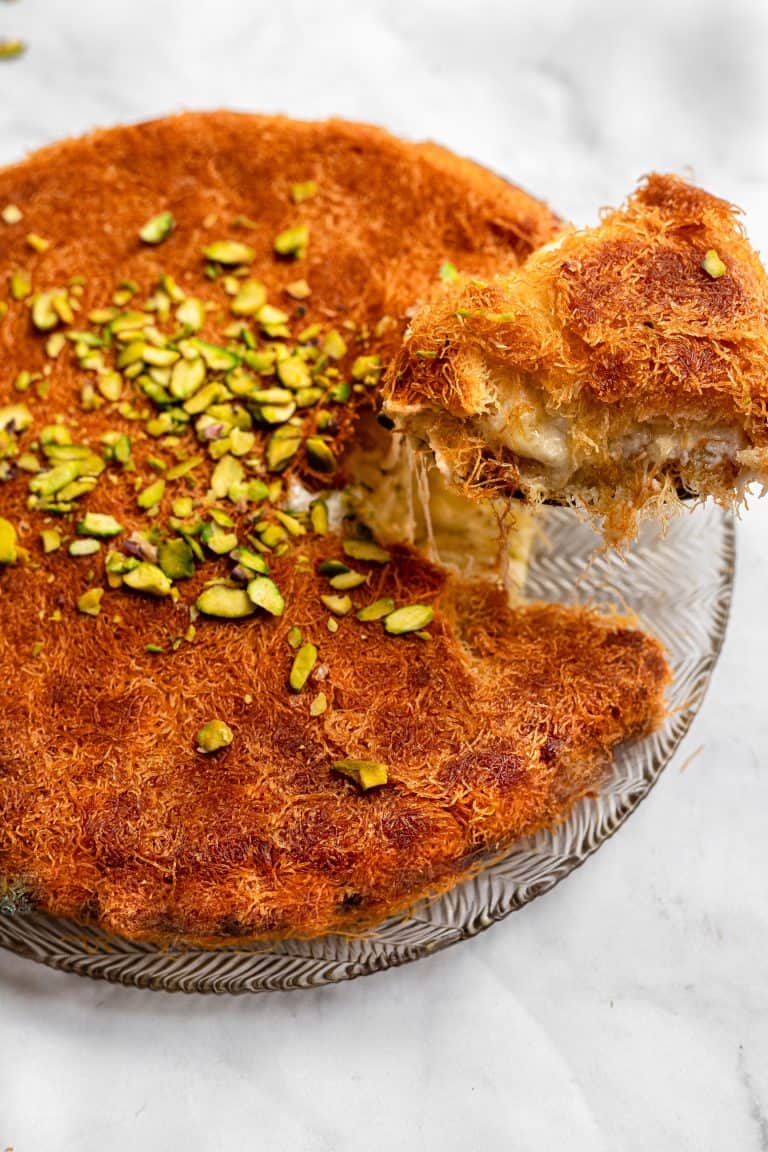 Kunafa - Every Little Crumb Mozzarella Cheese Kunafa- Every Little Crumb