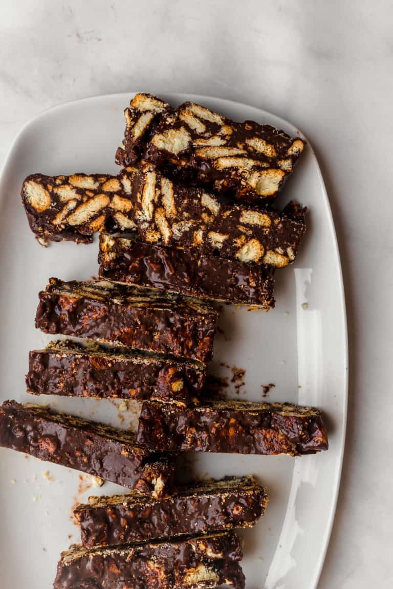 Lazy Cake - Every Little Crumb Chocolate Biscuit Cake- Every Little Crumb