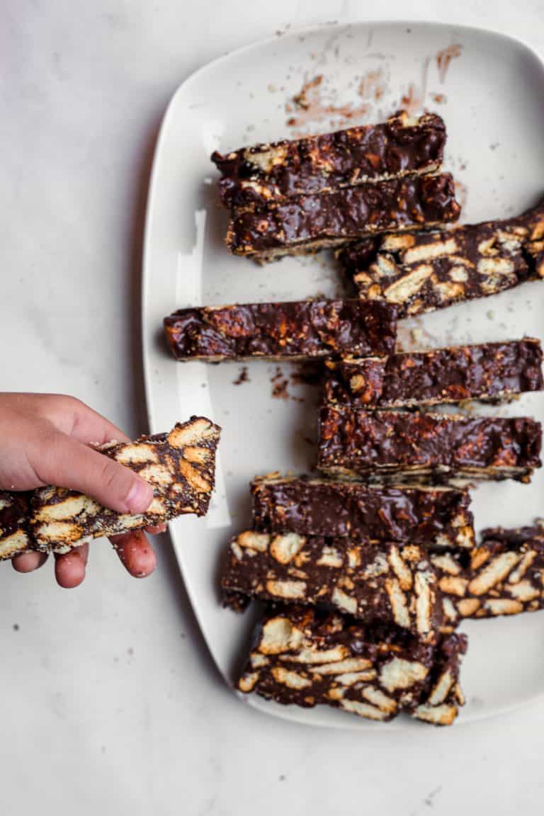 Lazy Cake - Every Little Crumb Chocolate Biscuit Cake- Every Little Crumb