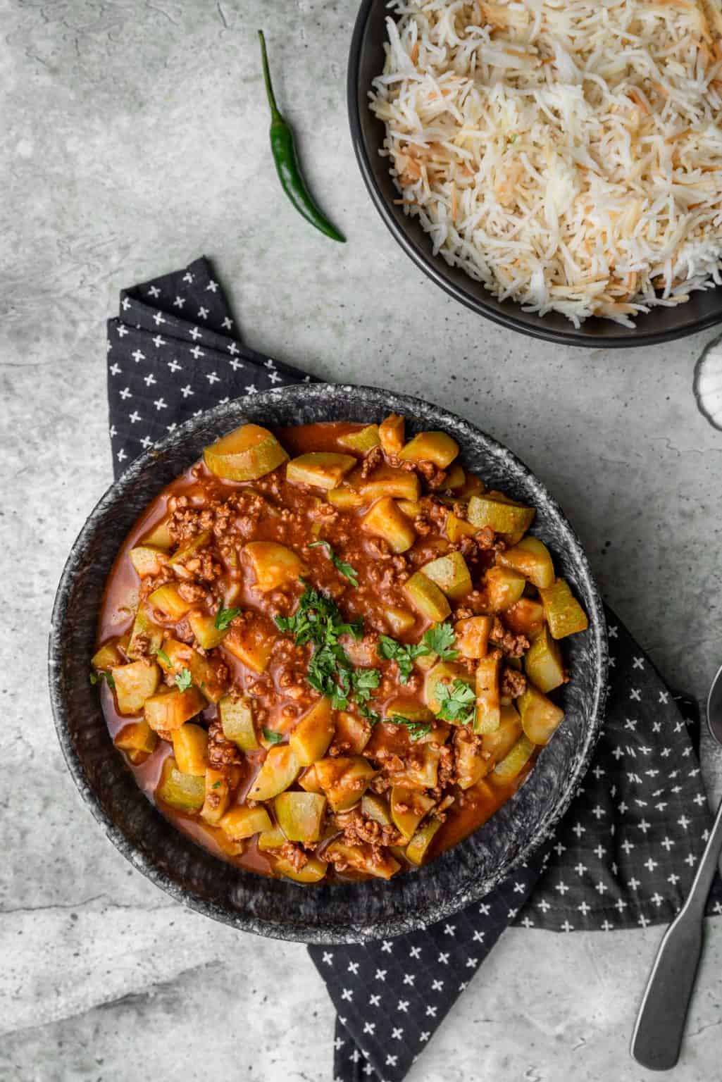 Lebanese Squash - Every Little Crumb koosa stew- Every Little Crumb