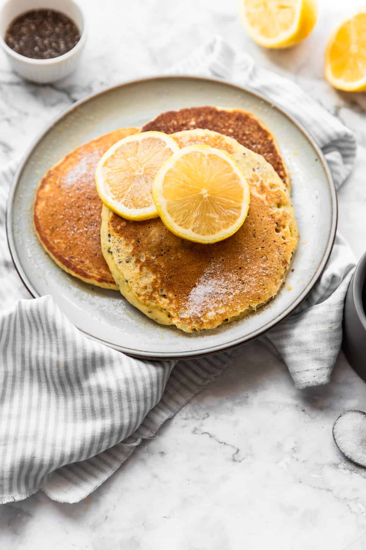 Lemon Pancakes - Every Little Crumb Every Little Crumb