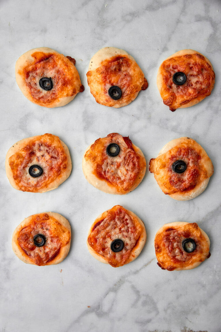 Mini Homemade Pizzas - Every Little Crumb