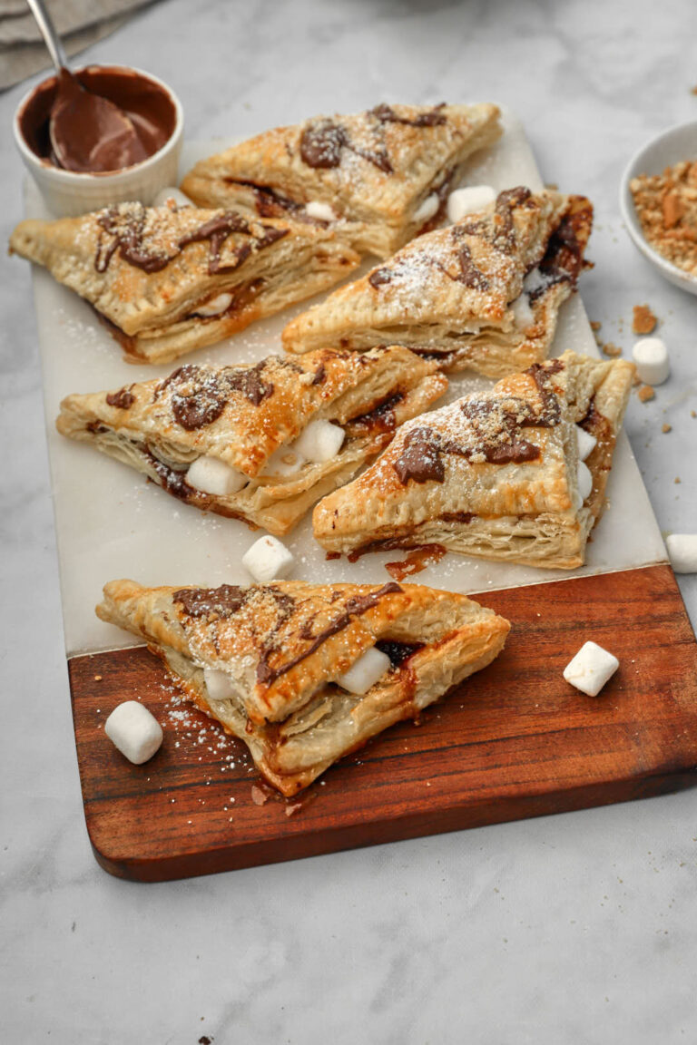 Nutella Marshmallow Turnovers - Every Little Crumb