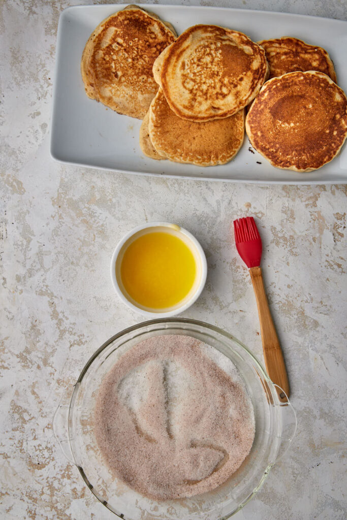 Snickerdoodle Pancakes - Every Little Crumb